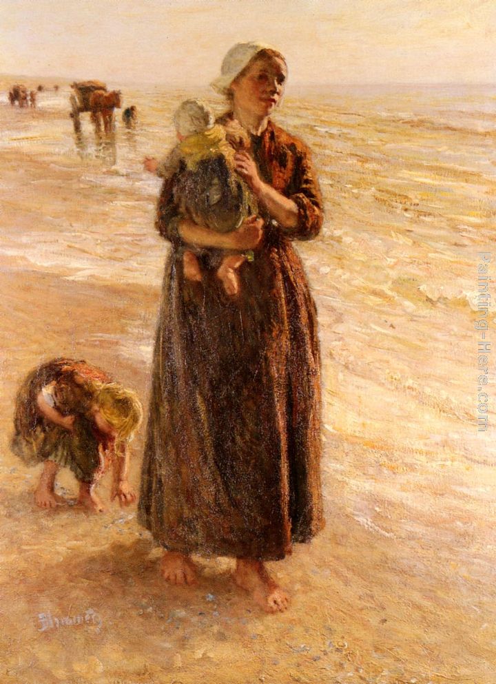 Bernardus Johannes Blommers On The Beach Painting Anysize 50 Off On Bernardus Johannes Blommers On The Beach Painting Anysize 50 Off On